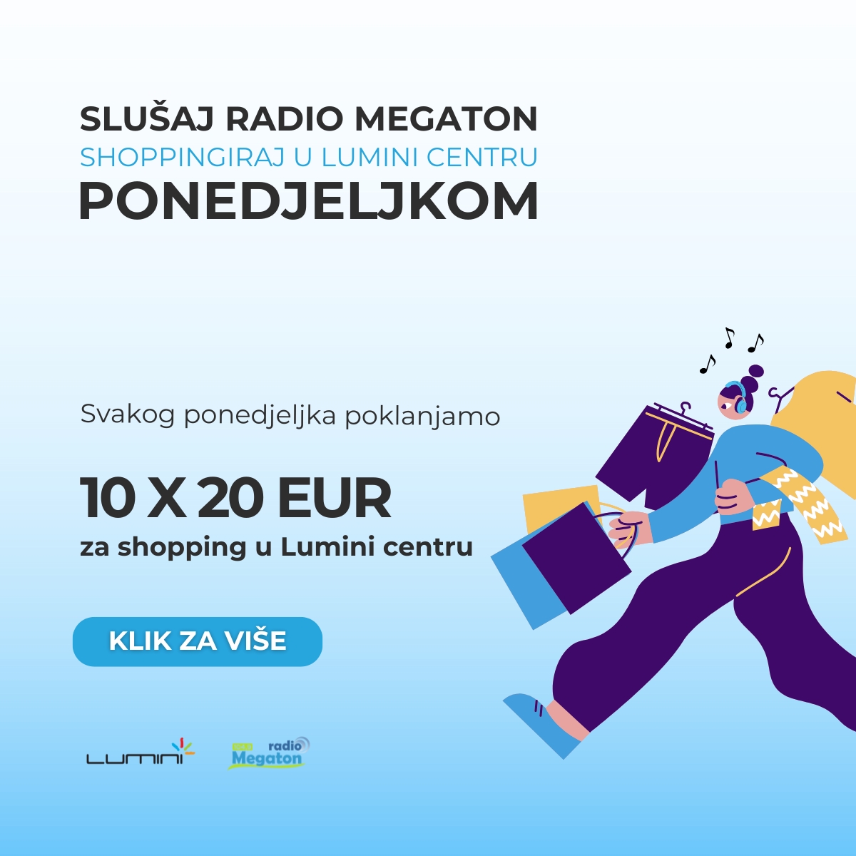 Projekt „U Lumini ponedjeljkom“ kreće ponovo od sljedećeg tjedna! – Radio Megaton