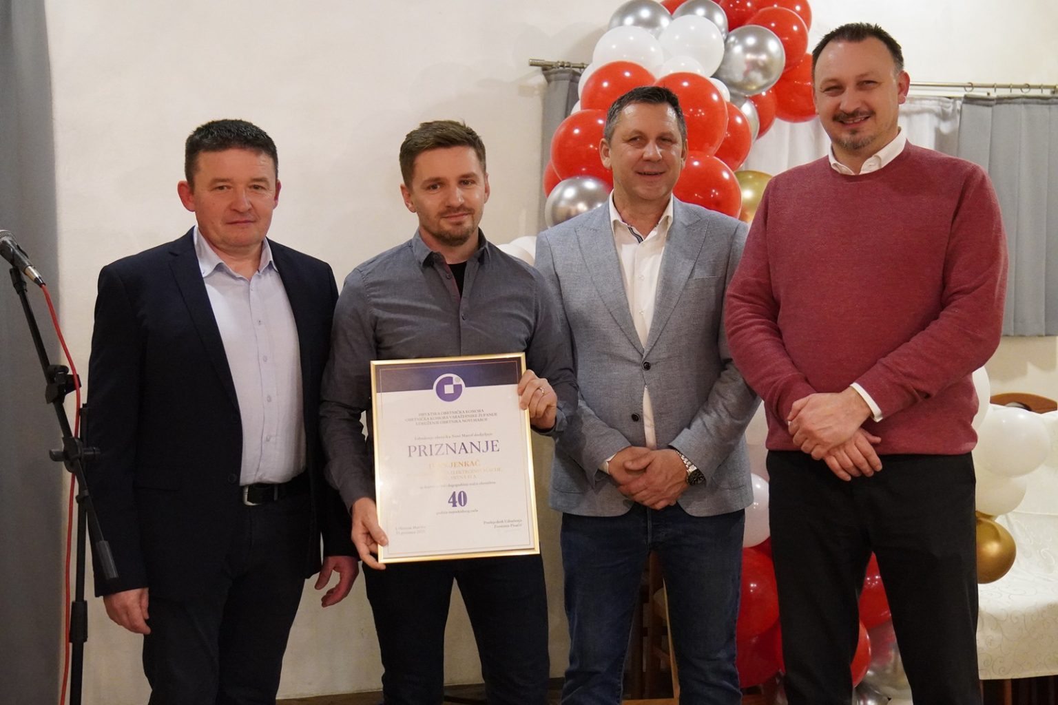 Svečana dodjela priznanja Udruženja obrtnika Novi Marof – Radio Megaton